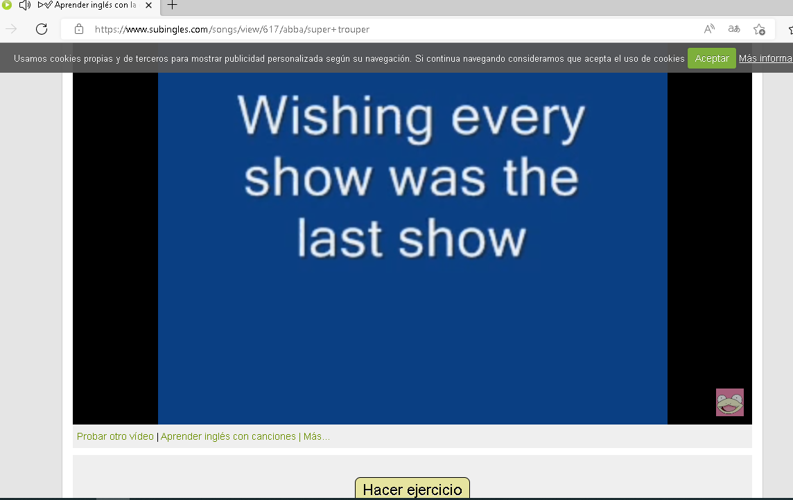 Página web para aprender ingles con canciones - MrJavier English Academy